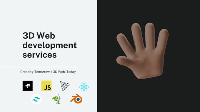 Deliver three fiber 3d web development services by Hoidxdev | Fiverr