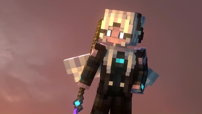 Create 3d minecraft animation, minecraft 3d animation, 3d minecraft ...