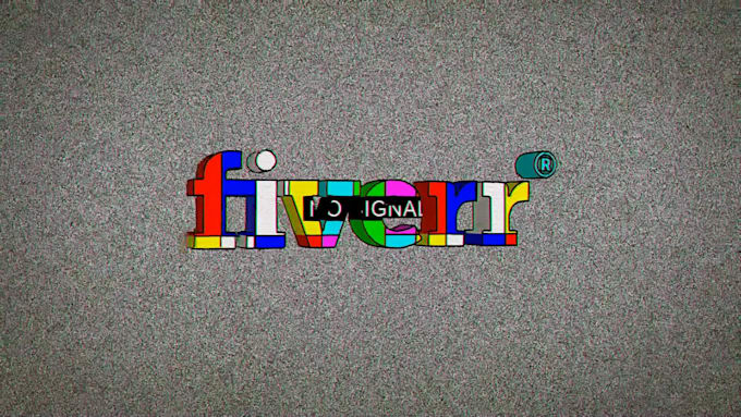 Make a cool 80s retro tv intro for your logo by Dark2019 | Fiverr