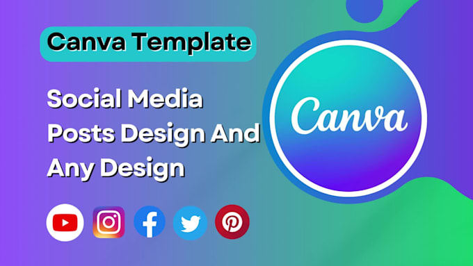 Canva template social media posts and any design by Jowelislam1 | Fiverr