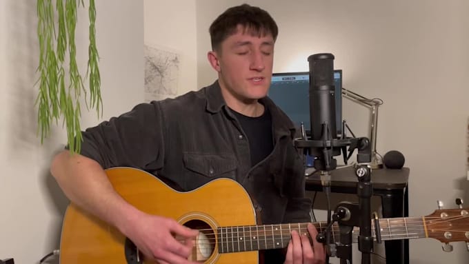 Be the male professional singer for your song by Nickgriffaudio | Fiverr