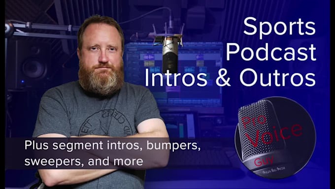 Produce your sports podcast intro by Pastorwillrice | Fiverr