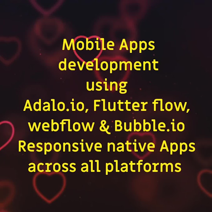 Be Adalo App Bubble App Flutter Flow App Development Expert By Ayofunke1 Fiverr