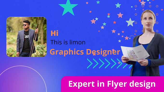 Give you an unique flyer design as per your requirement by Limonshacom ...
