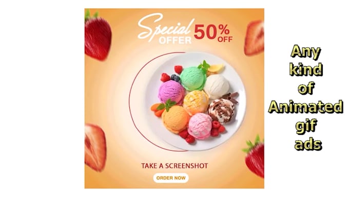 Create animated gif banner ads, gif animation, social animated ads by ...