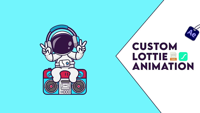 Create custom lottie and svg animation for your website or app by Zed ...