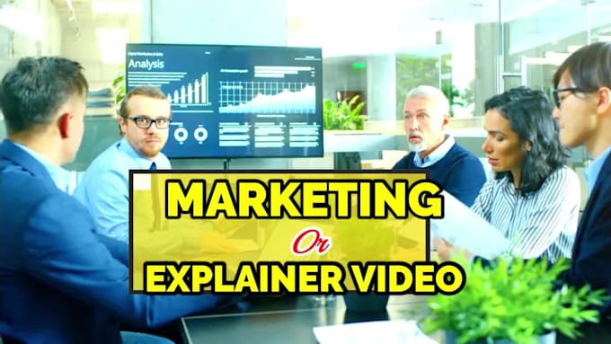 Create marketing promotional video commercial or business explainer ...