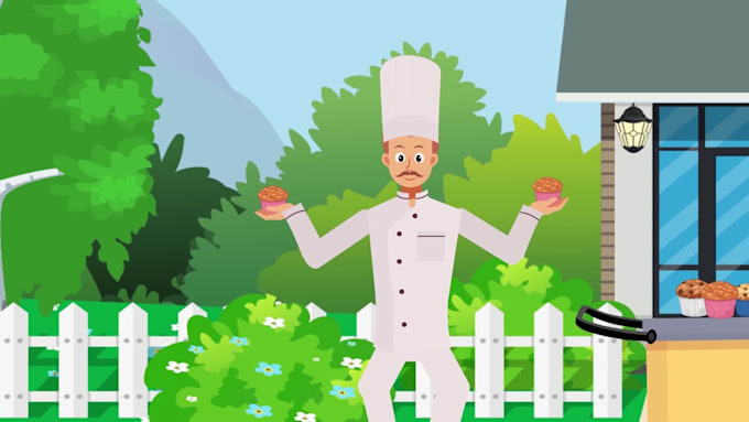 Make professional 2d animation nursery rhymes video by Sami_khan1100 ...