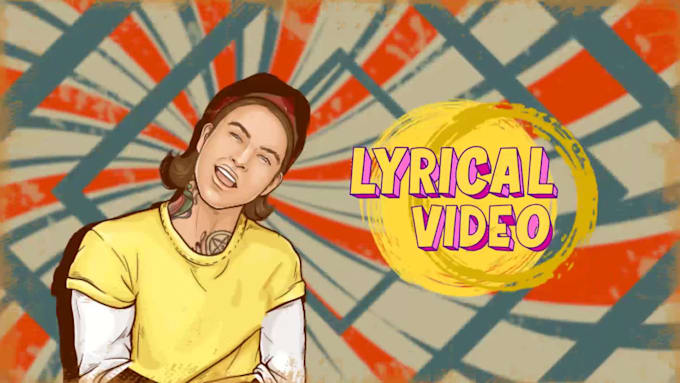Create an animated lyric music video for your song by Zafariqbal07 | Fiverr