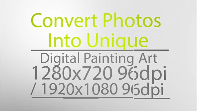 Convert photos into unique digital painting art by Merianda | Fiverr