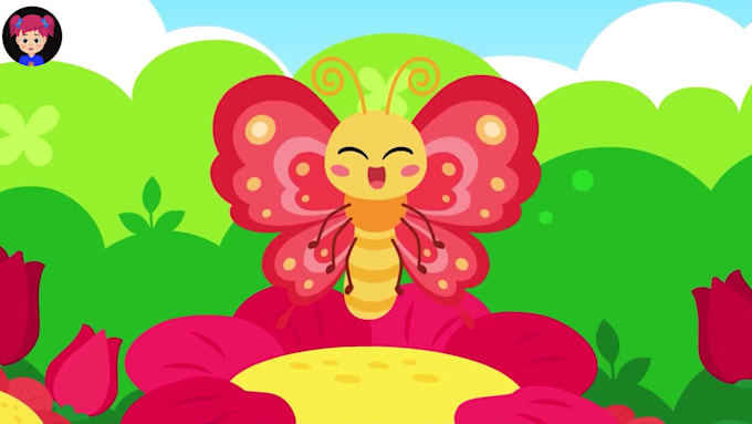 Unique 2d nursery rhymes cartoon video animation for kids by Zinnatara ...