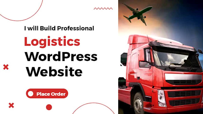 Create courier trucking dispatch shipping cargo freight logistics ...