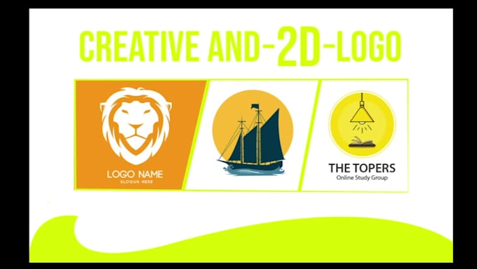 Design 2d, abstract, flat logo with creative approach by Graphicspot100 ...