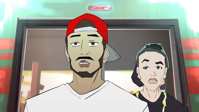 Do 2d music video cartoon animation meme coin animation 2d animation ...