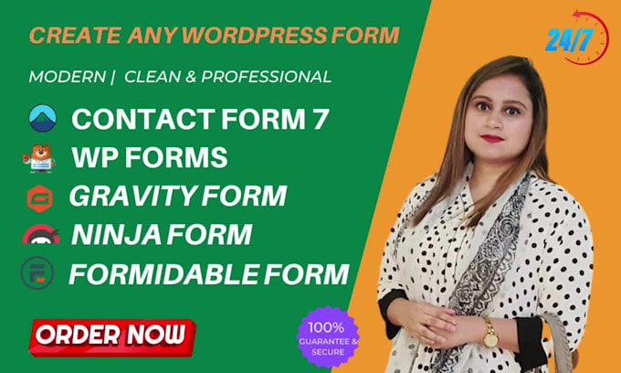 Create Wpforms Contact Form Gravity Forms And Fix Issue By Coderlove95 Fiverr