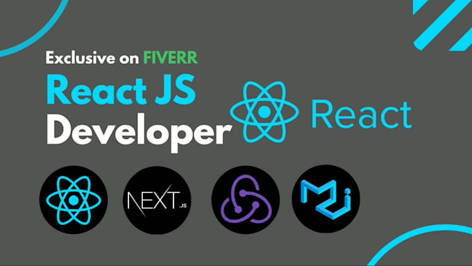 Create website using react js ecosystem and libraries by Coderjakaria ...