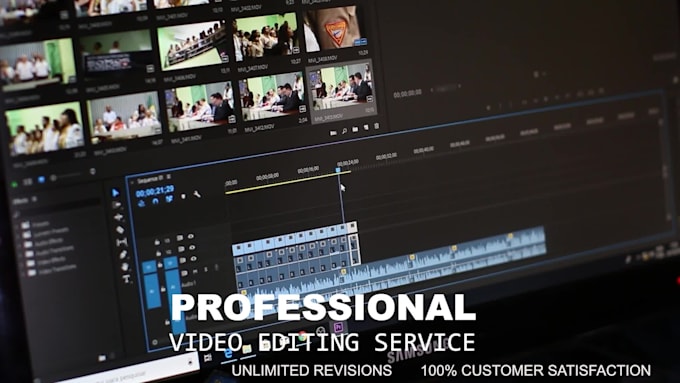 Do professional video editing for your videos by Sharnaeditor99 | Fiverr