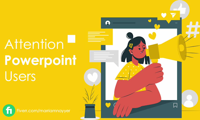 Make illustrations and vector art powerpoint presentation by ...
