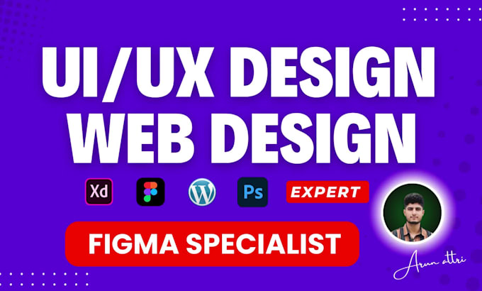 Do ui ux design, web design expert, figma specialist by Bytetechifly | Fiverr