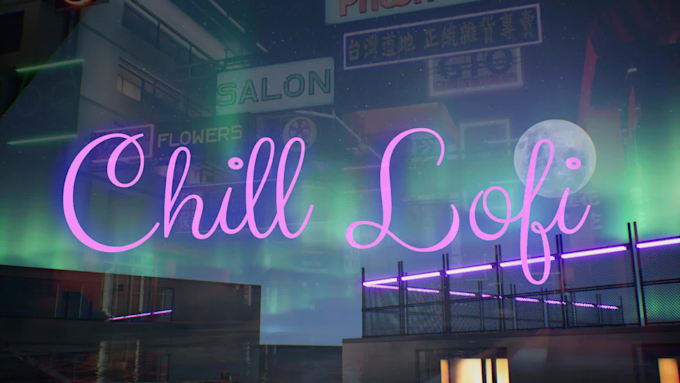 Make lofi loop animated videos for your youtube music videos by Sydmuzammilali | Fiverr