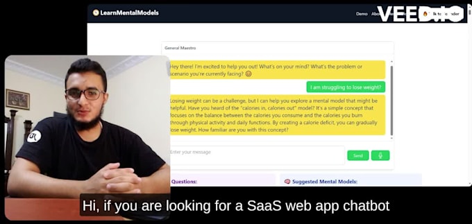 Create web app chatbot or saas using chatgpt by Sameed_webdev | Fiverr