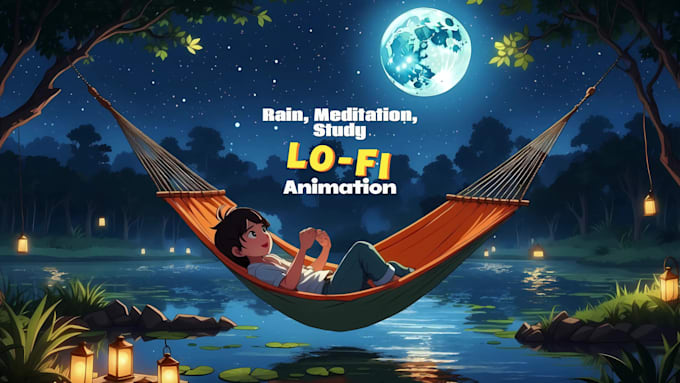 Create a custom lofi loop animation video for youtube by Dias_98 | Fiverr