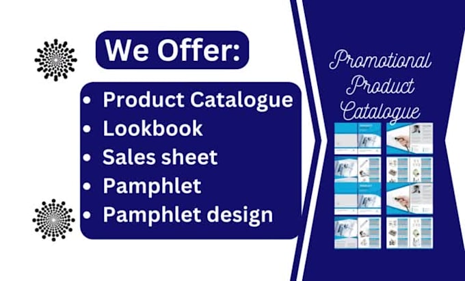 Do product catalog, lookbook, sales sheet, pamphlet design, pamphlet by ...