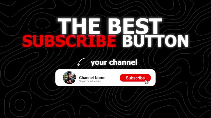Create a minimalist subscribe button for your youtube videos by ...