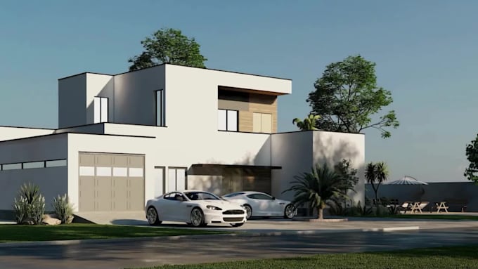 Create architectural 3d model in revit and sketchup then render in lumion by Saba_zahir | Fiverr