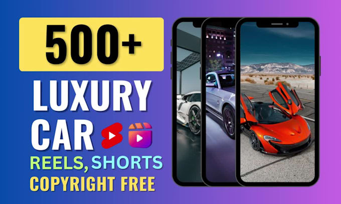 Create luxury super car reels shorts by Sabbir_design01 | Fiverr