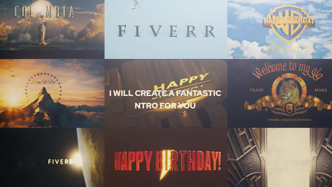 Create a stunning hollywood movie studio intro for you by Quochuy0910 ...