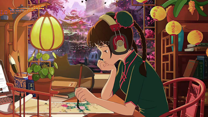 Crea animazioni in loop lofi, animazioni lofi e gif animate