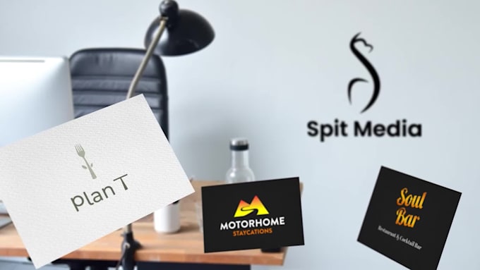 Design a standout logo and brand identity kit by Spitmedia | Fiverr