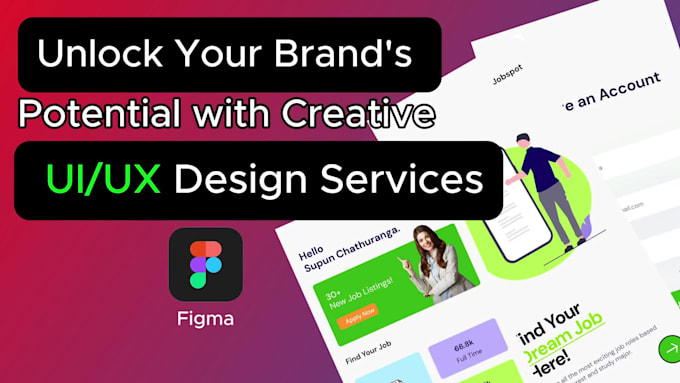 Create mobile app and website ui ux design prototype with wireframe in figma by Sahanpasindu685 ...