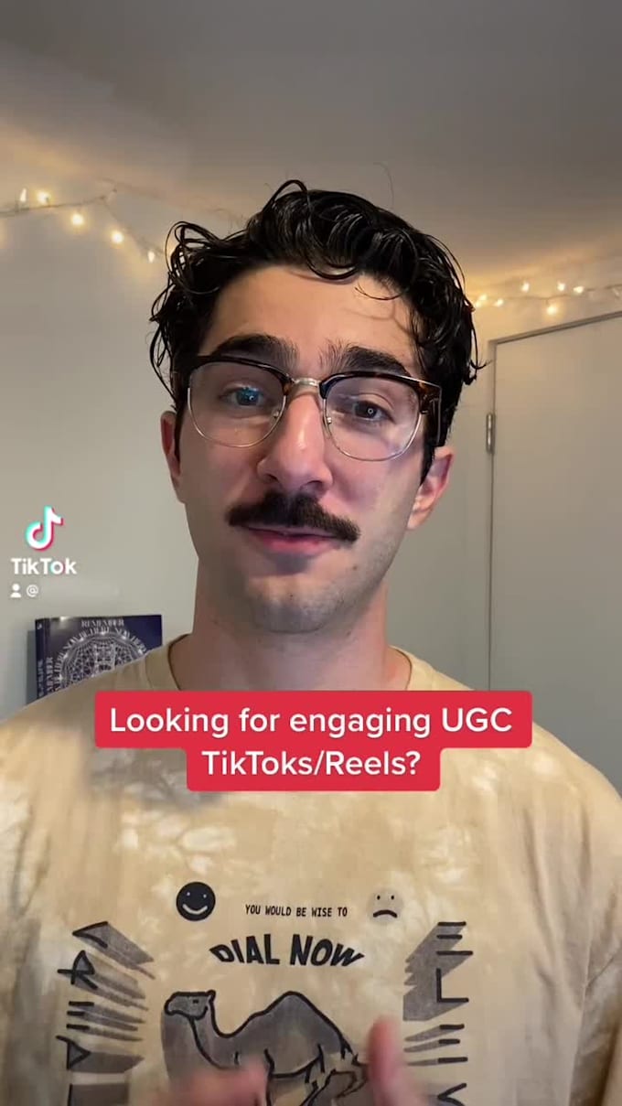 Create an original ugc tiktok or reel for your brand by George_poulos | Fiverr