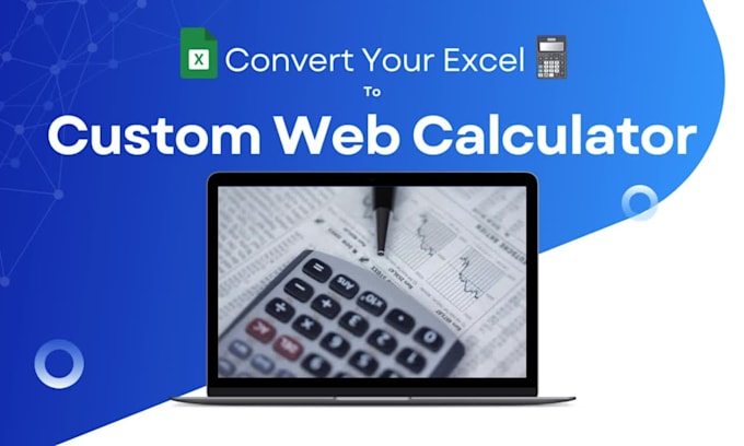 Build custom web calculator or convert excel to web by M1azad | Fiverr Build custom web calculator or convert excel to web by M1azad | Fiverr