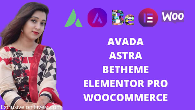 Design wordpress website by avada, astra pro, elementor pro by Aliza_wpdesign | Fiverr