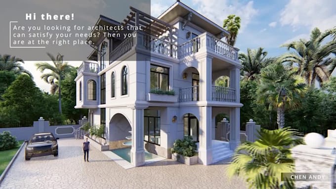 Make 3d models, realistic rendering views and videos for you by Nguyenandy_99 | Fiverr