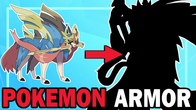 Draw pokemon armor design for you by Are_a_arts | Fiverr
