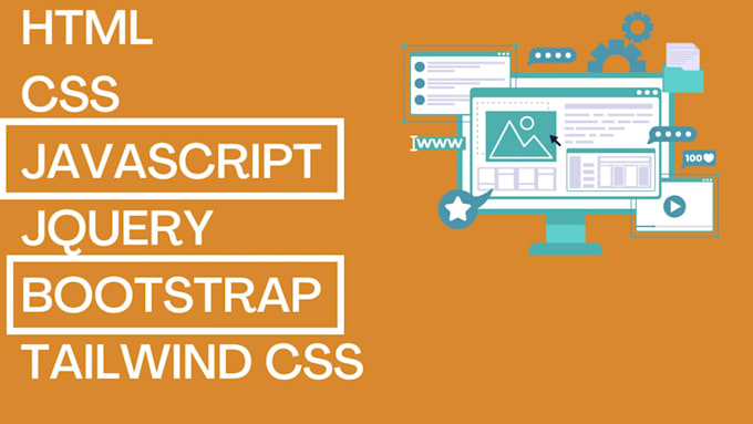 Be Your Front End Web Developer In Html Css Javascript Bootstrap By