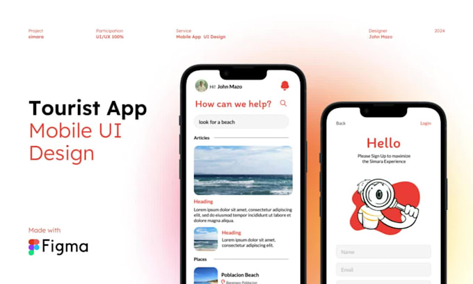 Design a modern ui design for mobile and desktop by Lui_gi | Fiverr