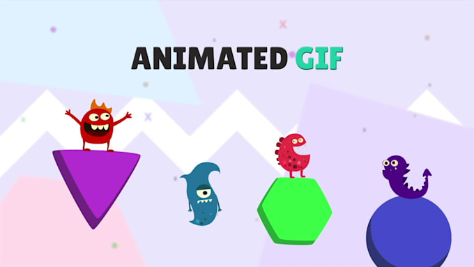 Create custom animated gifs for logo, icons or ads by Wydees | Fiverr