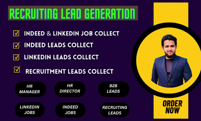 Collect recruiting leads, recruiting emails for hr manager by ...
