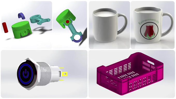 Do 3d modeling, product design and also renderings by Extracreativity ...