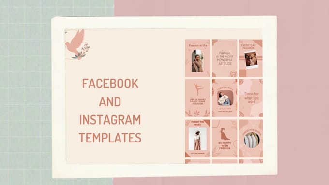 Create facebook and instagram templates using canva by Ranjith_design ...