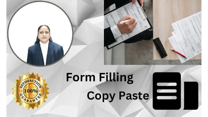 Fill up any form by copy paste by Egomes74 | Fiverr