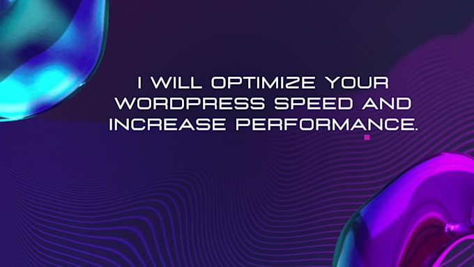 Increase wordpress speed optimization and performance by Armanriad | Fiverr