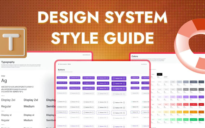 Create figma design system ui style guide within 3 days by Pixel_ui24 | Fiverr