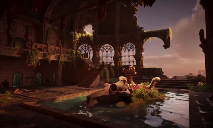 Make 3d game environment, 3d model in 3d unity, blender, c4d, unreal engine maya by Faith6521 ...