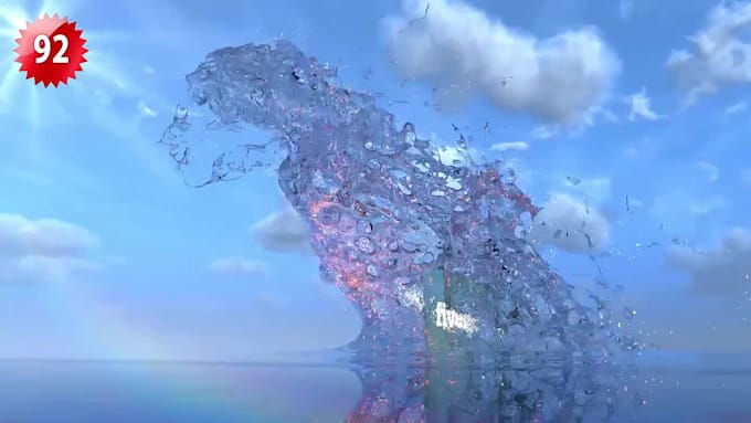 Make 27 water logo animation video intro by Ideaanimator | Fiverr